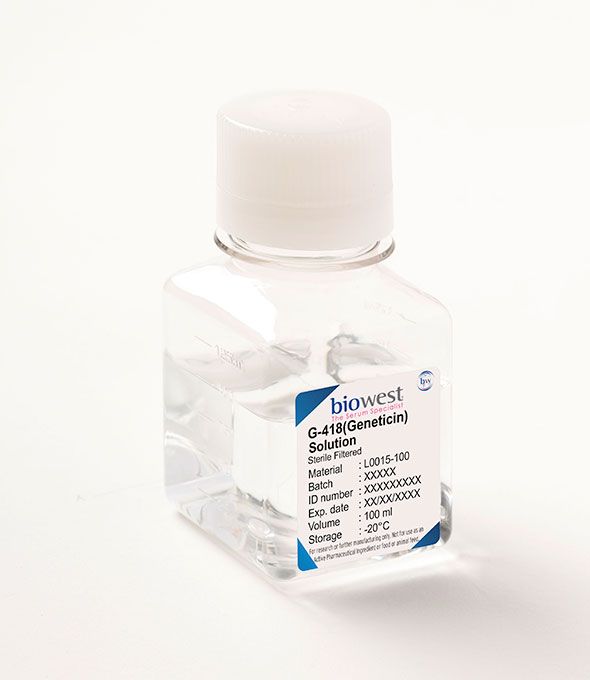 G-418 (Geneticin) Solution - L0015 - Biowest | Your best choice for ...