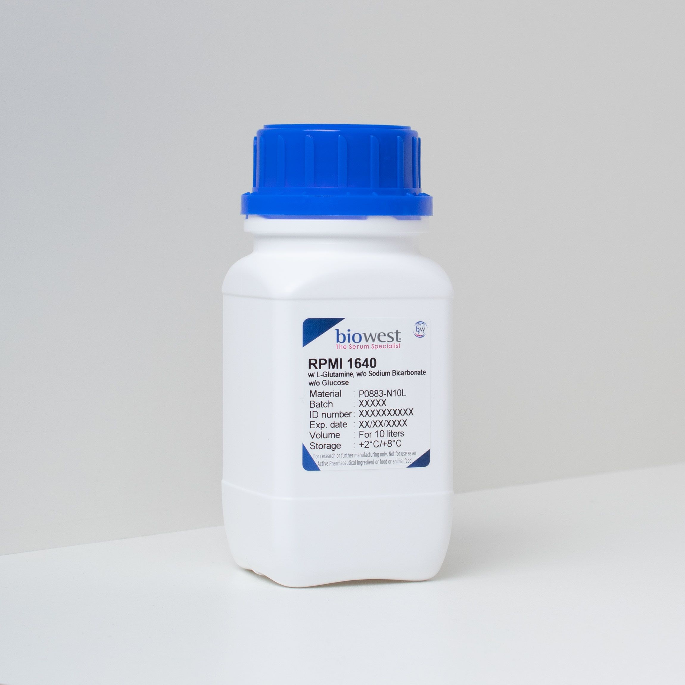 RPMI 1640 w/ L-Glutamine w/o Sodium Bicarbonate w/o Glucose - P0883 - Biowest | Your best choice ...