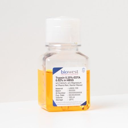 Trypsin 0.25 % - EDTA 0.02 % in HBSS w/o Calcium w/o Magnesium w ...