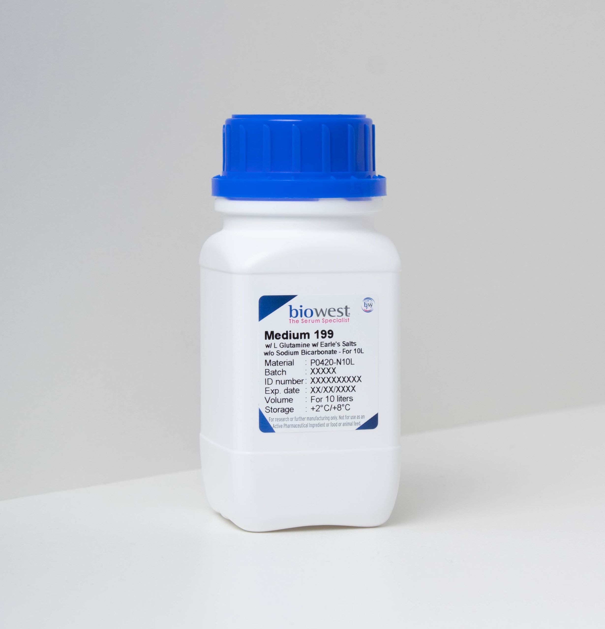 Medium 199 w/ Earle's Salts w/ L-Glutamine w/o Sodium Bicarbonate ...