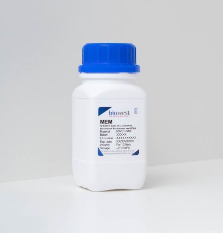 MEM w/ Earle's Salts w/ L-Glutamine w/o NEAA w/o Sodium Bicarbonate - P0451 - Biowest | Your ...