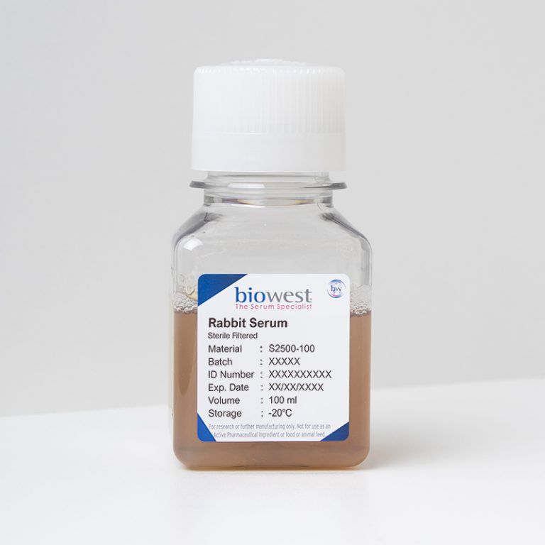 Rabbit Serum - S2500 | Biowest | Your best choice for animal serum