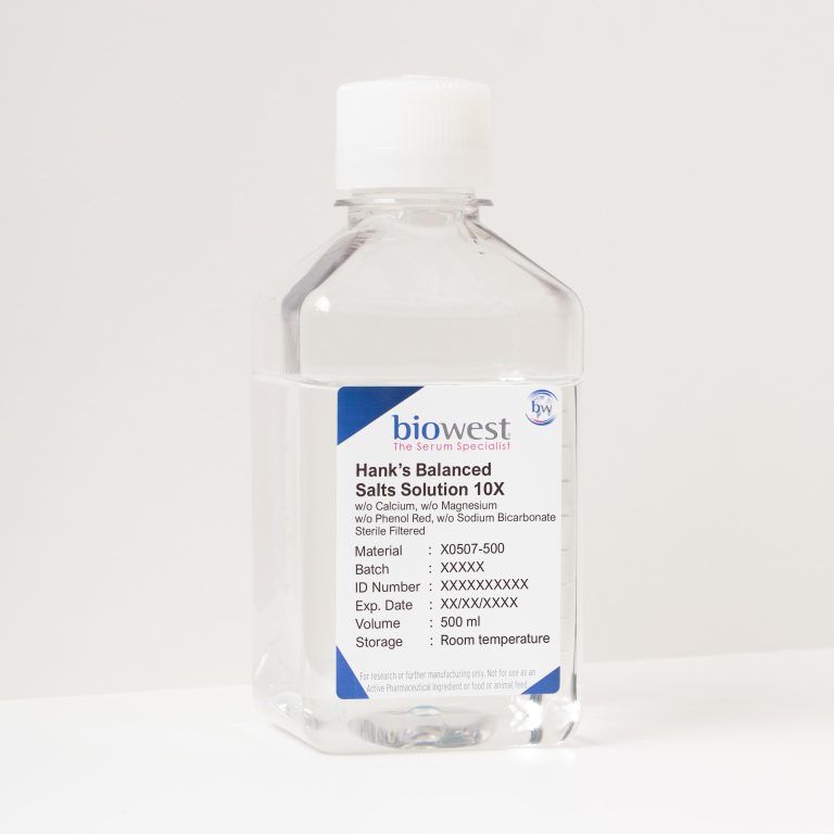 Hanks’ Balanced Salts Solution (HBSS) 10X w/o Calcium w/o Magnesium w/o ...